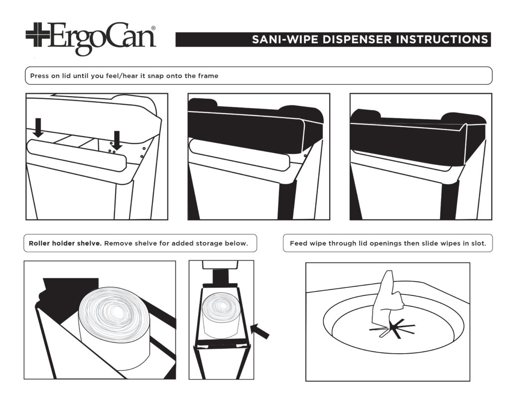 Sani-Wipe Dispenser Instructions - Ergocan